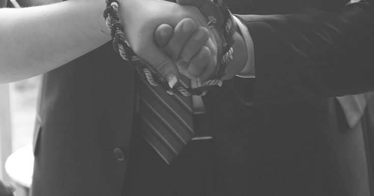 UNIQUE CHRISTIAN HANDFASTING CEREMONY