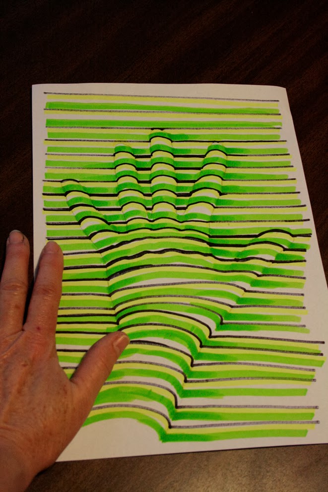 THE LAST VISIBLE DOG: A Fun '3D' Drawing Activity