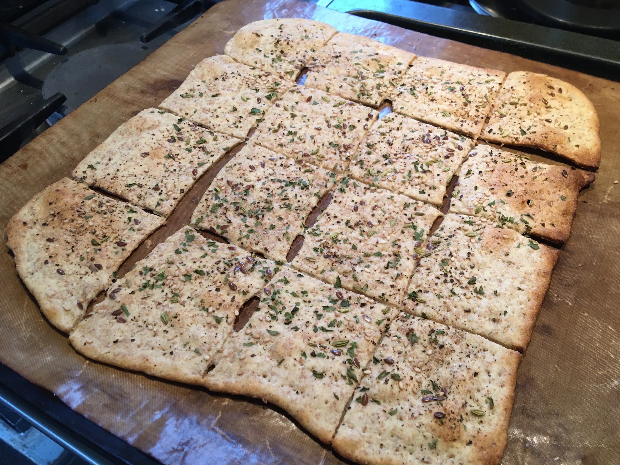 Homemade Savoury Crackers Four Ways | Freshly Baked | Bread | Recipes