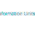 Information units: