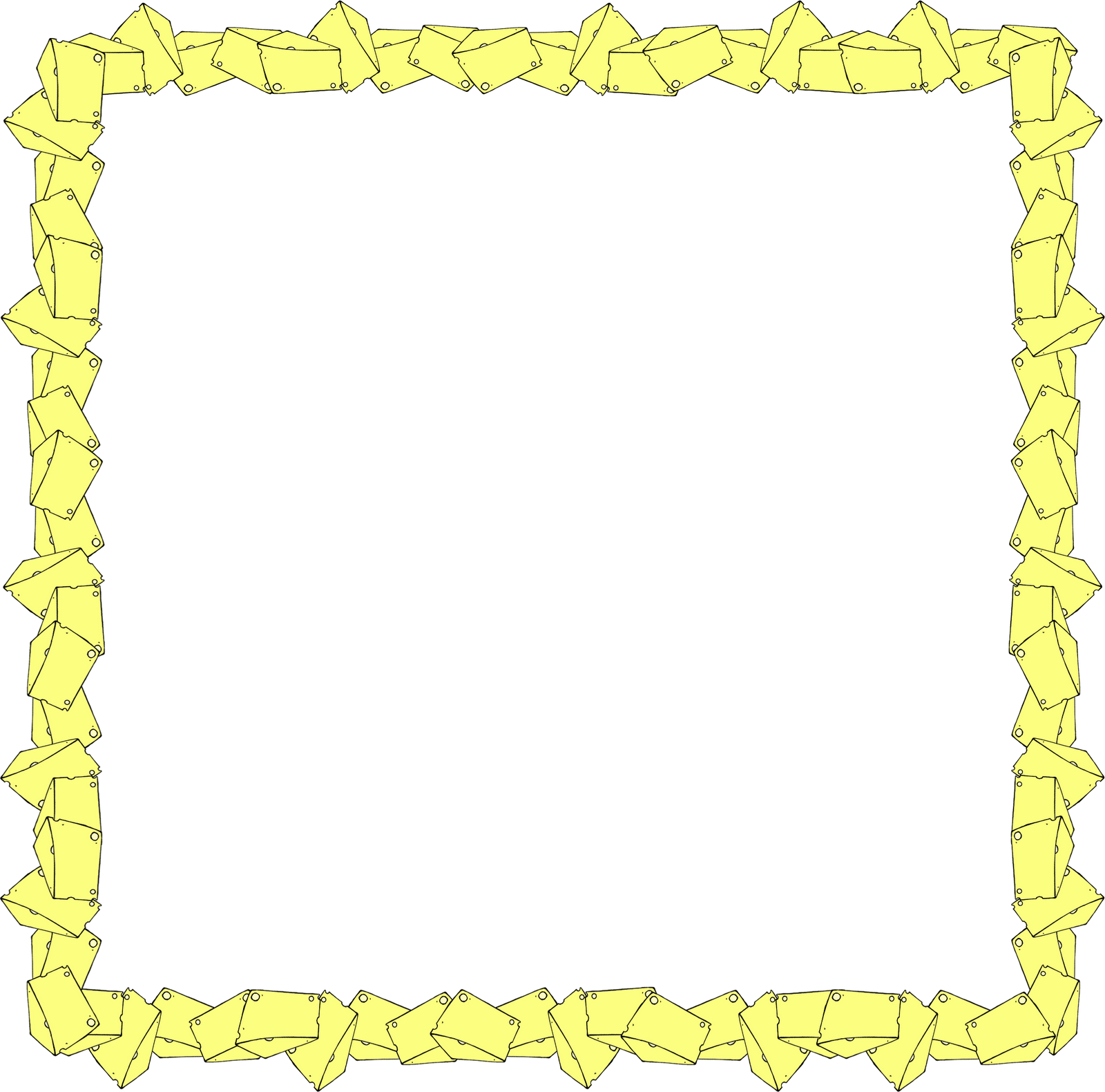 Cheese Border Clip Art