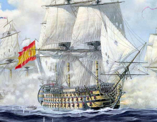 Navío Príncipe de Asturias de España