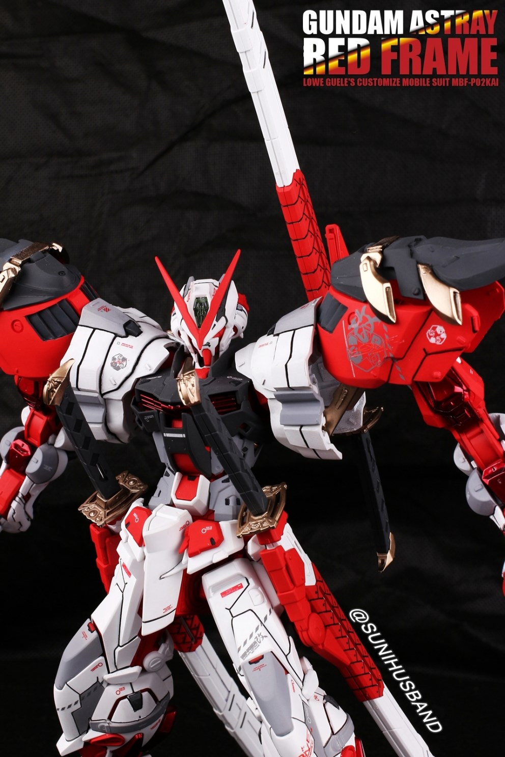GUNDAM GUY: MG 1/100 Gundam Astray Red Frame 'Power Red Resin ...