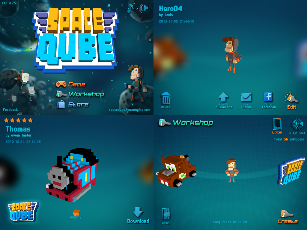 Midnight Coder: Space Qube Updates