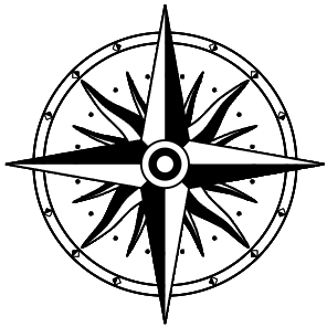 Here Dragons Abound: Map Compasses (Part 10): Triangles, Diamonds and ...