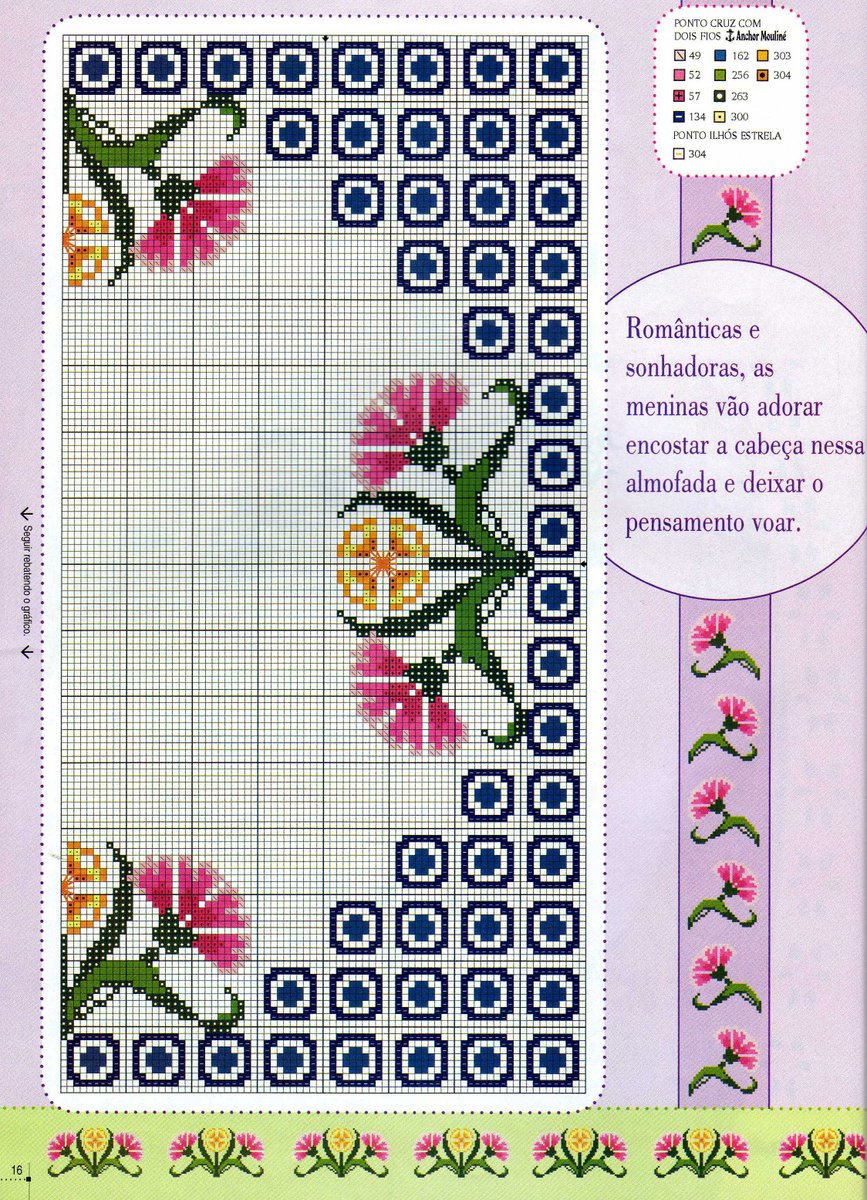 GRAFICOS PUNTO DE CRUZ GRATIS : CENEFAS(83)