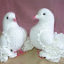 Crochet Doves | Free Pattern Birds