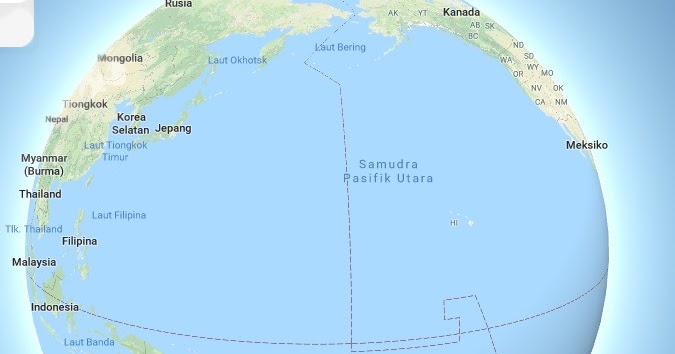 10 Lautan (Samudera) Terluas di Dunia - Luas dan Kedalaman ~ Ruana Sagita