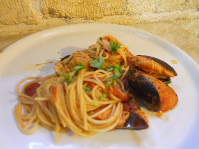 Le ricette di Ninì..........food ,photograph & shabby.......: Spaghetti ...