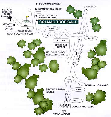 COLMAR TROPICALE BUKIT TINGGI,PAHANG