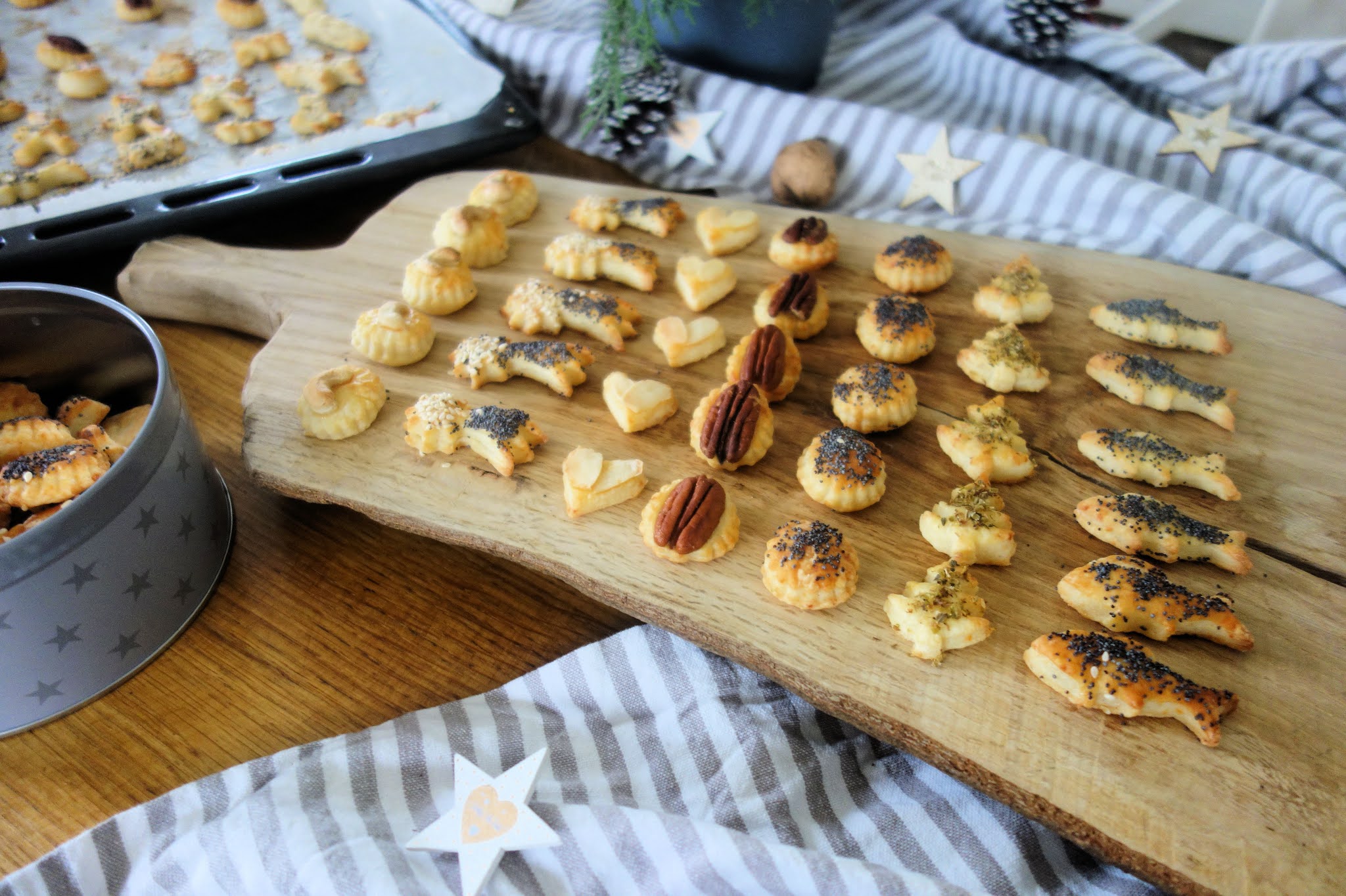 Slané vykrajované pečivo aneb slané cukroví (sůloví)