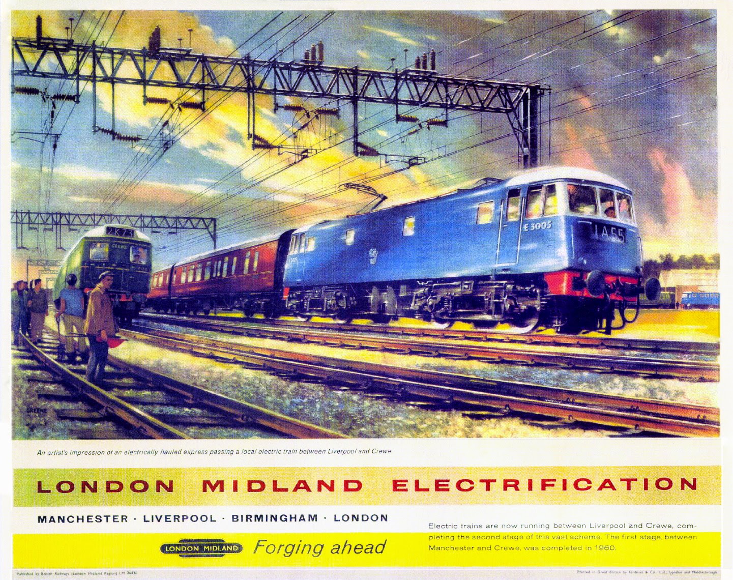 transpress nz: British Railways London-Midland electrification poster ... transpress nz: British Railways London-Midland electrification poster ...