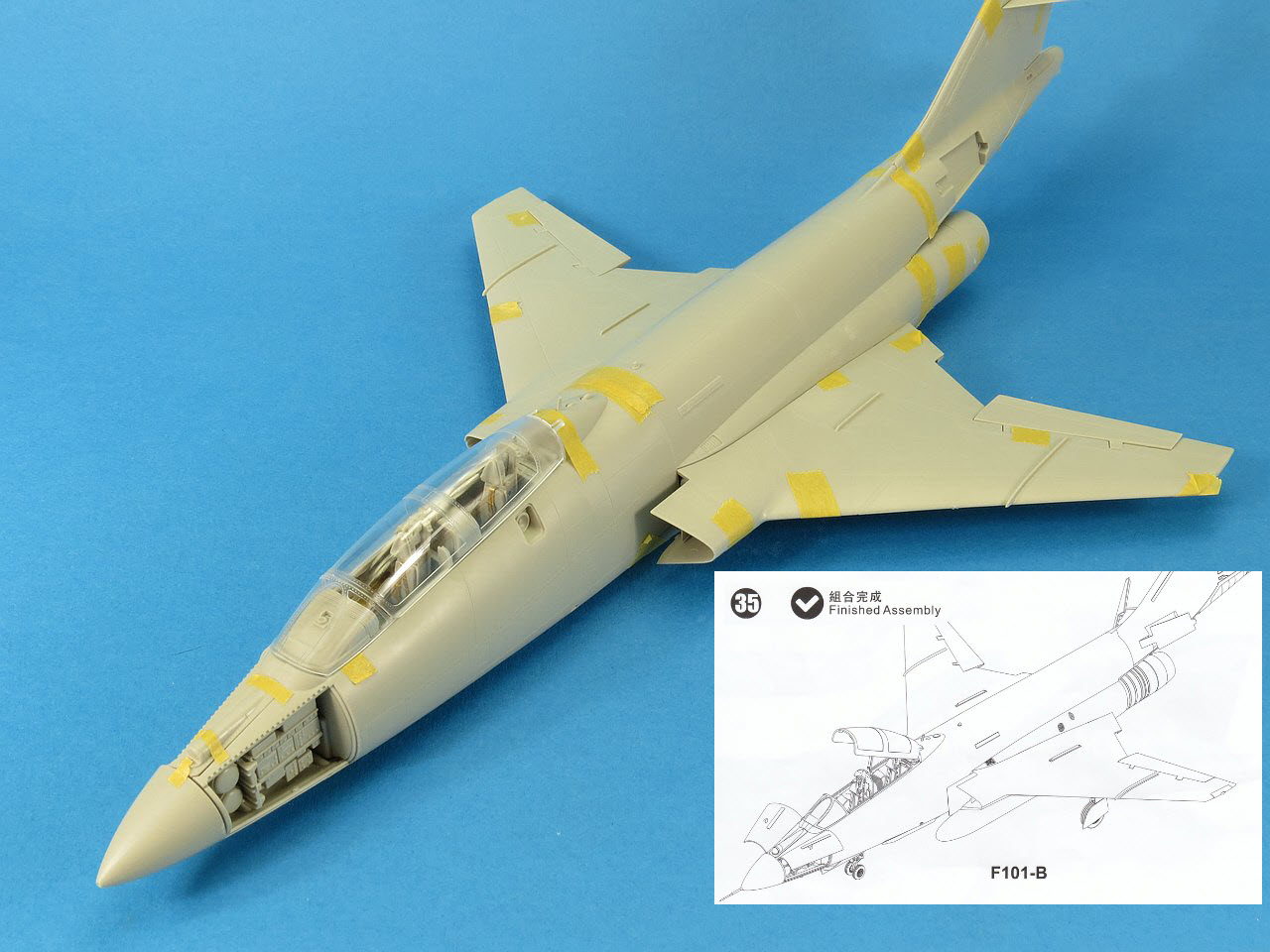 The Modelling News: Dry fit & review: Gary pieces together KittyHawk's ...