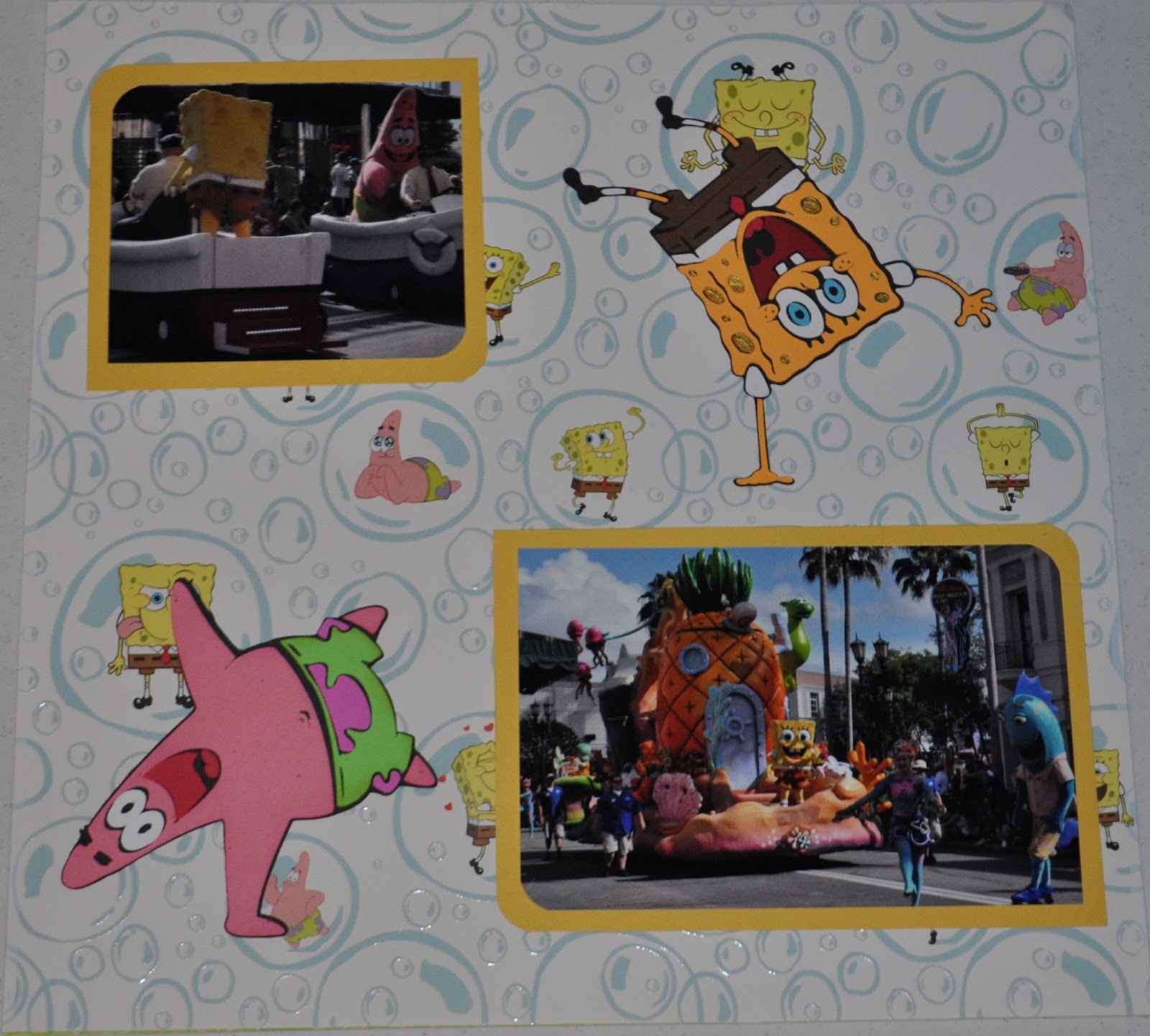 My Little Spot of Sanity: Spongebob on Parade Layout