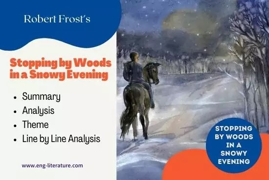 Frost Stopping by Woods on a Snowy Evening Summary, Analysis, Theme ...