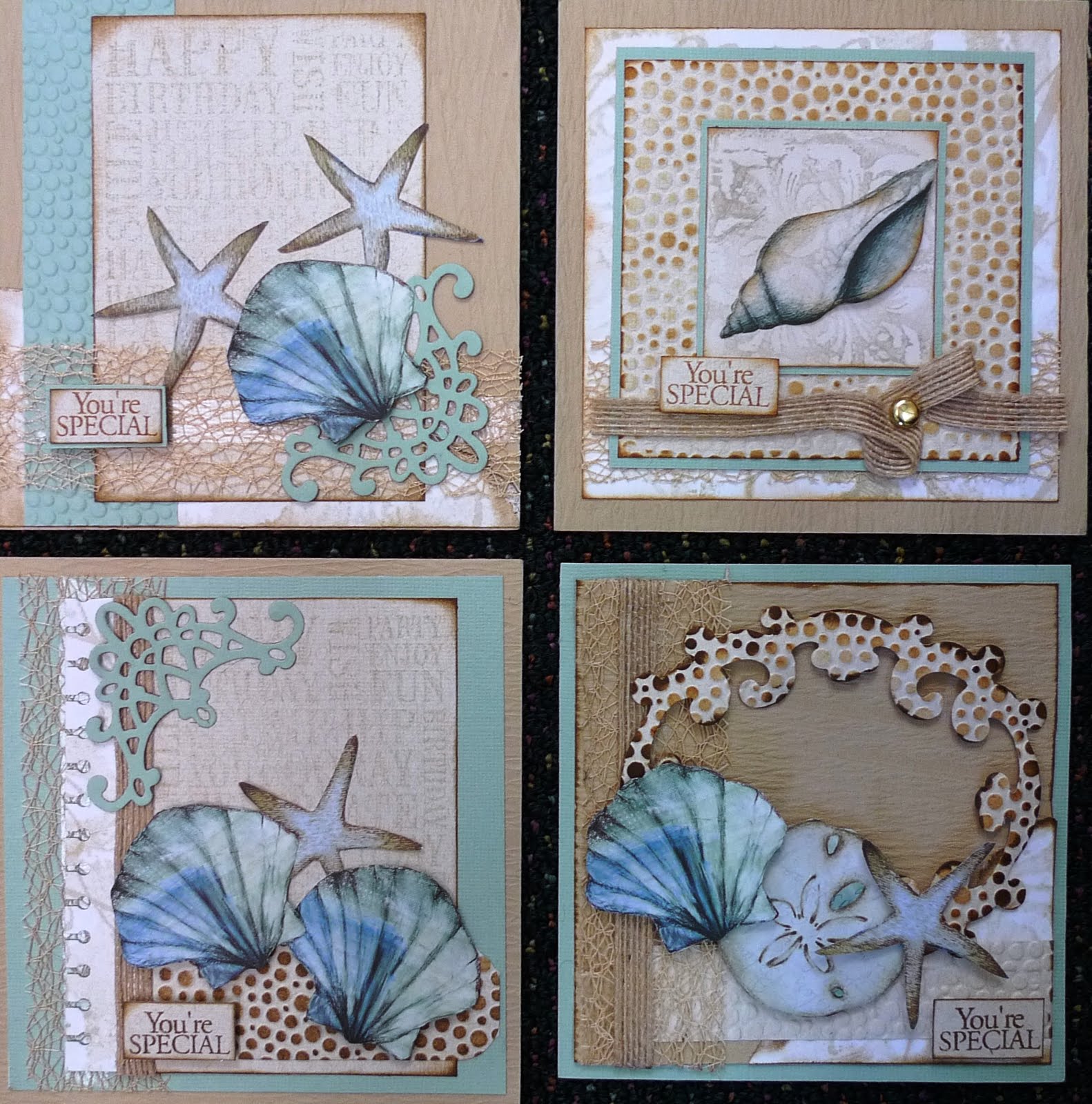 Catchy Crafts: Beach cards