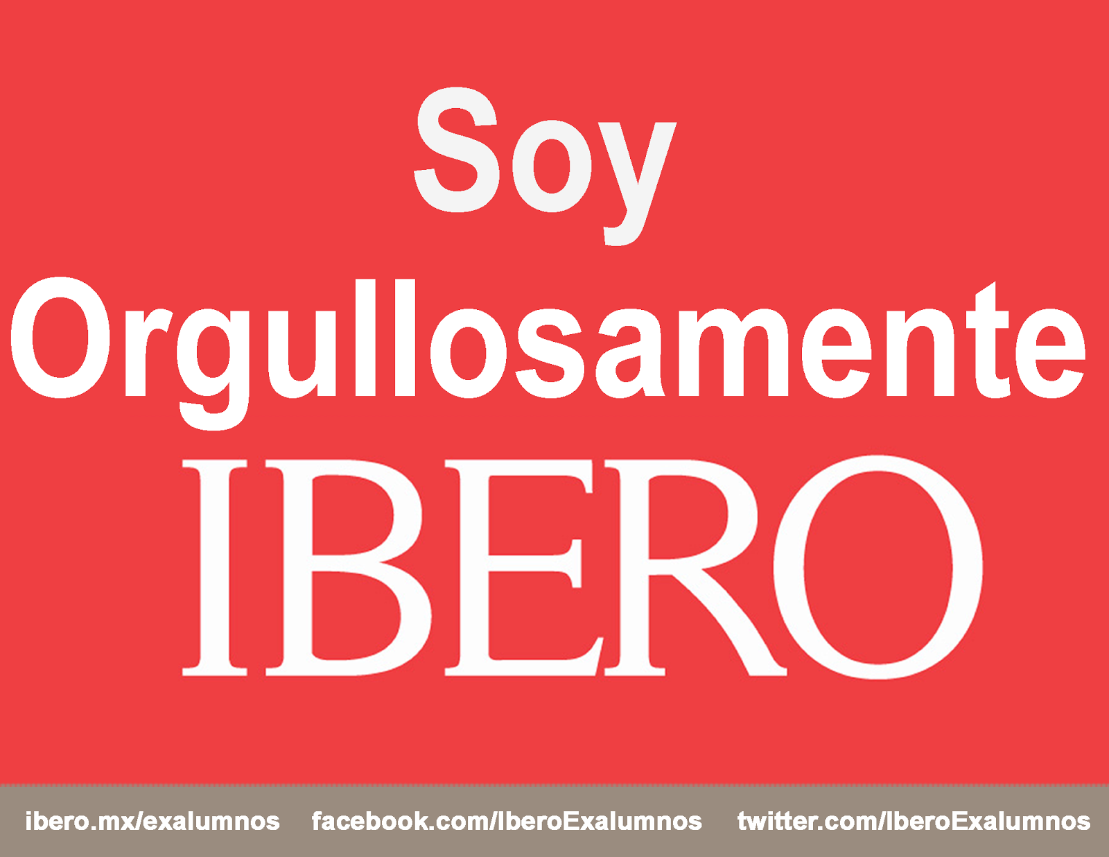 Orgullo Ibero: Soy Orgullosamente Ibero
