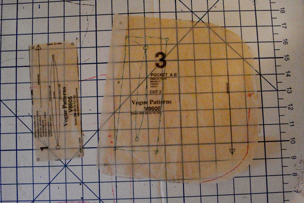 Diana's Sewing Lessons: Pockets with a Difference, Part 1