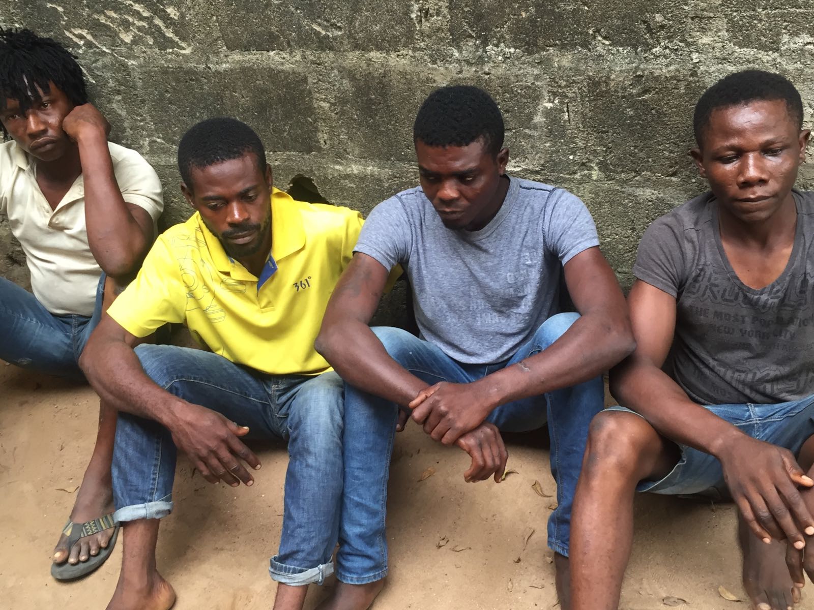Seven Traffic Robbers Arrested In Lagos (Photos) - InsideOut Blog