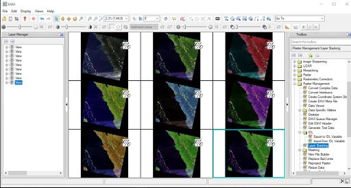 Kombinasi Band Citra Landsat (Layer Stacking)