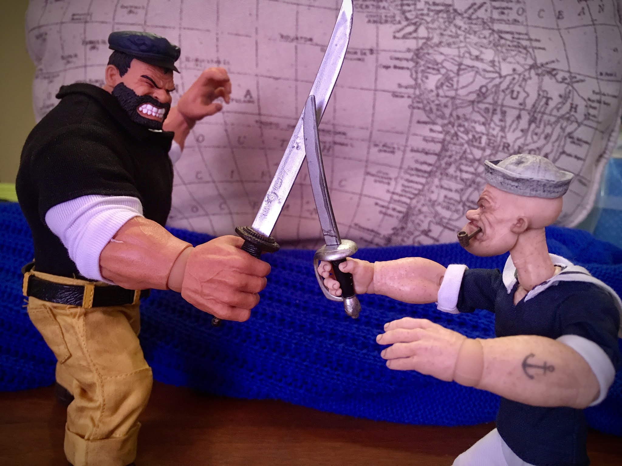 The Terrible Toyman : Popeye and Bluto