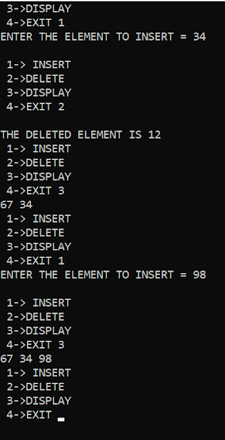 Write a C program to Implementation of Linear Queue operations like ... Write a C program to Implementation of Linear Queue operations like ...