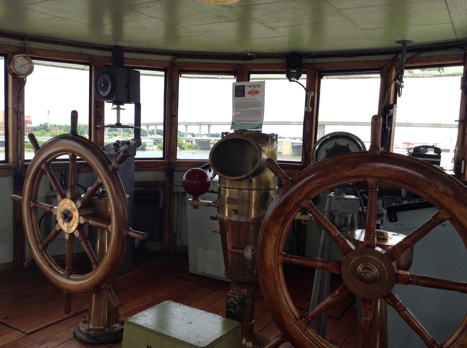 The Old Northwest Notebook: Touring a 1911 Great Lakes Iron Ore Freighter