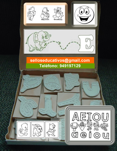Sellos educativos y didacticos para inicial y primaria: Venta de todo ...