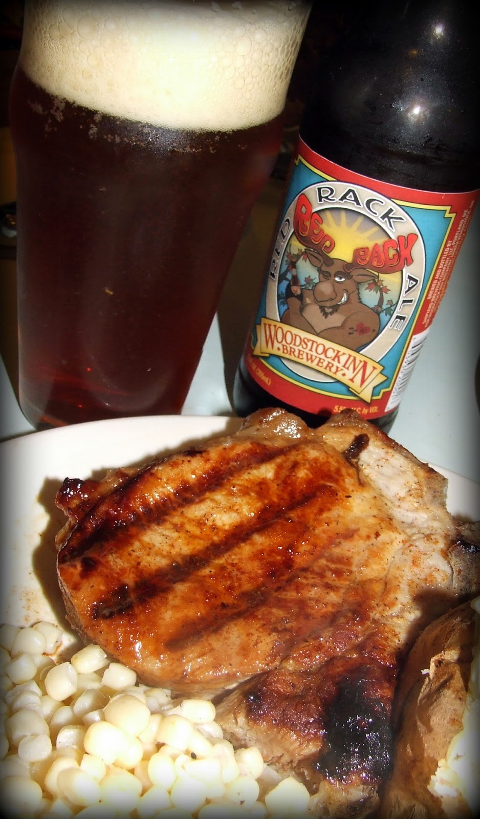 Bräuista: Cooking with Beer - Beer Brined Grilled Pork Chops