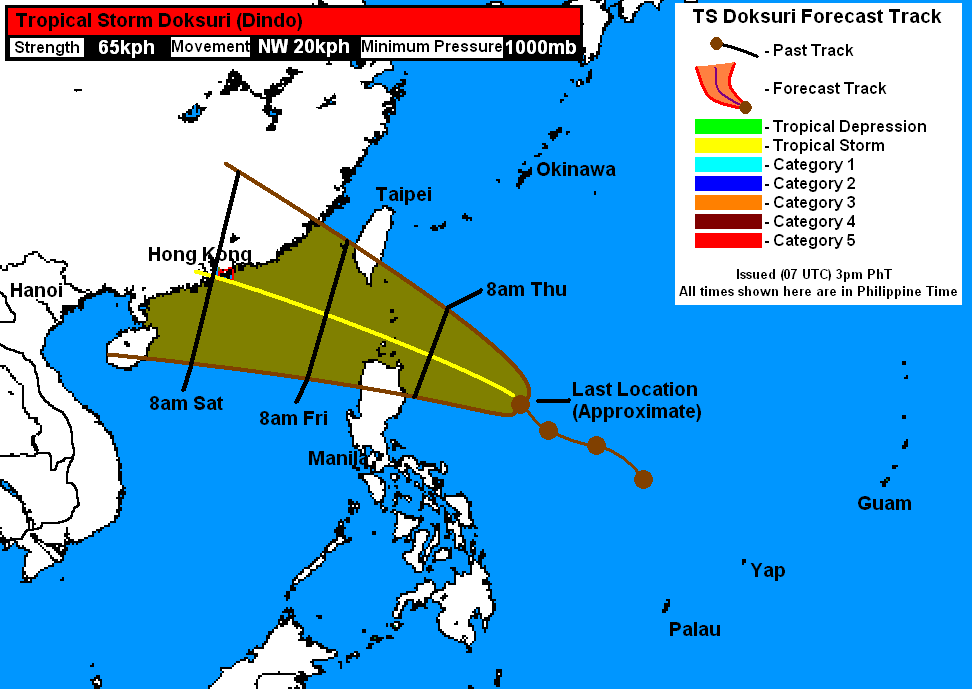 SA GITNA NG BAGYO: Tropical Storm Doksuri (Dindo) Update #2