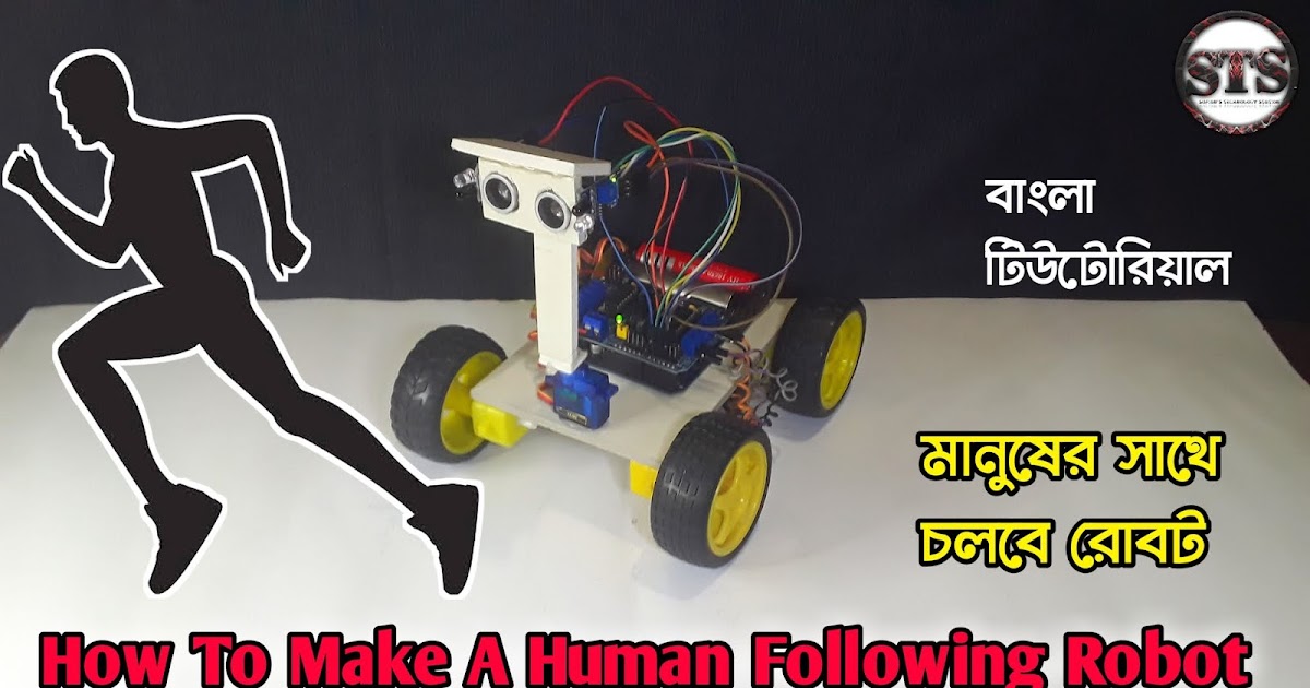 Arduino code For Human Following Robot