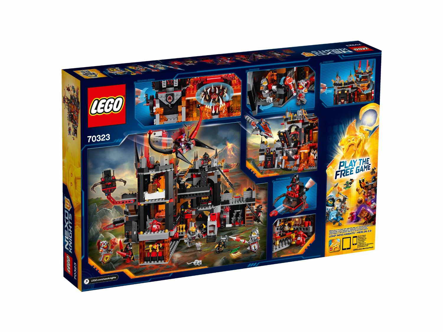 LEGO gosSIP: 240316 LEGO 70323 Jestro’s Volcano Lair box art and picture