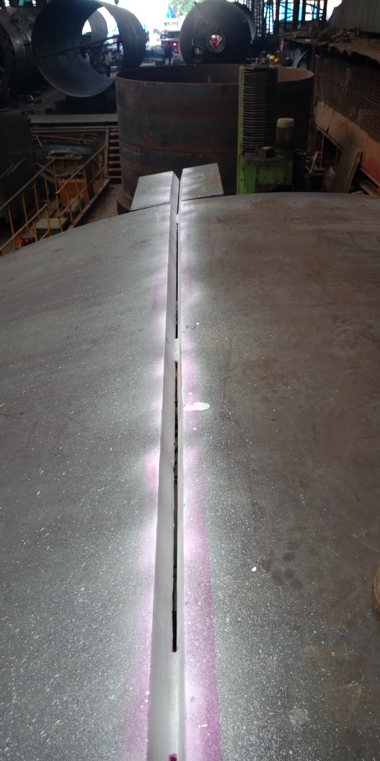 INSPECTION & WELDING OF LONG SEAM ~ FABRICATION & RELATED TERMS