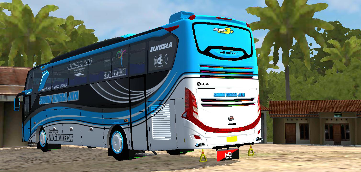 New Update JETBUS 3+ SHD Voyager Racing BUSSID v3.3.2 - MASADI.ID