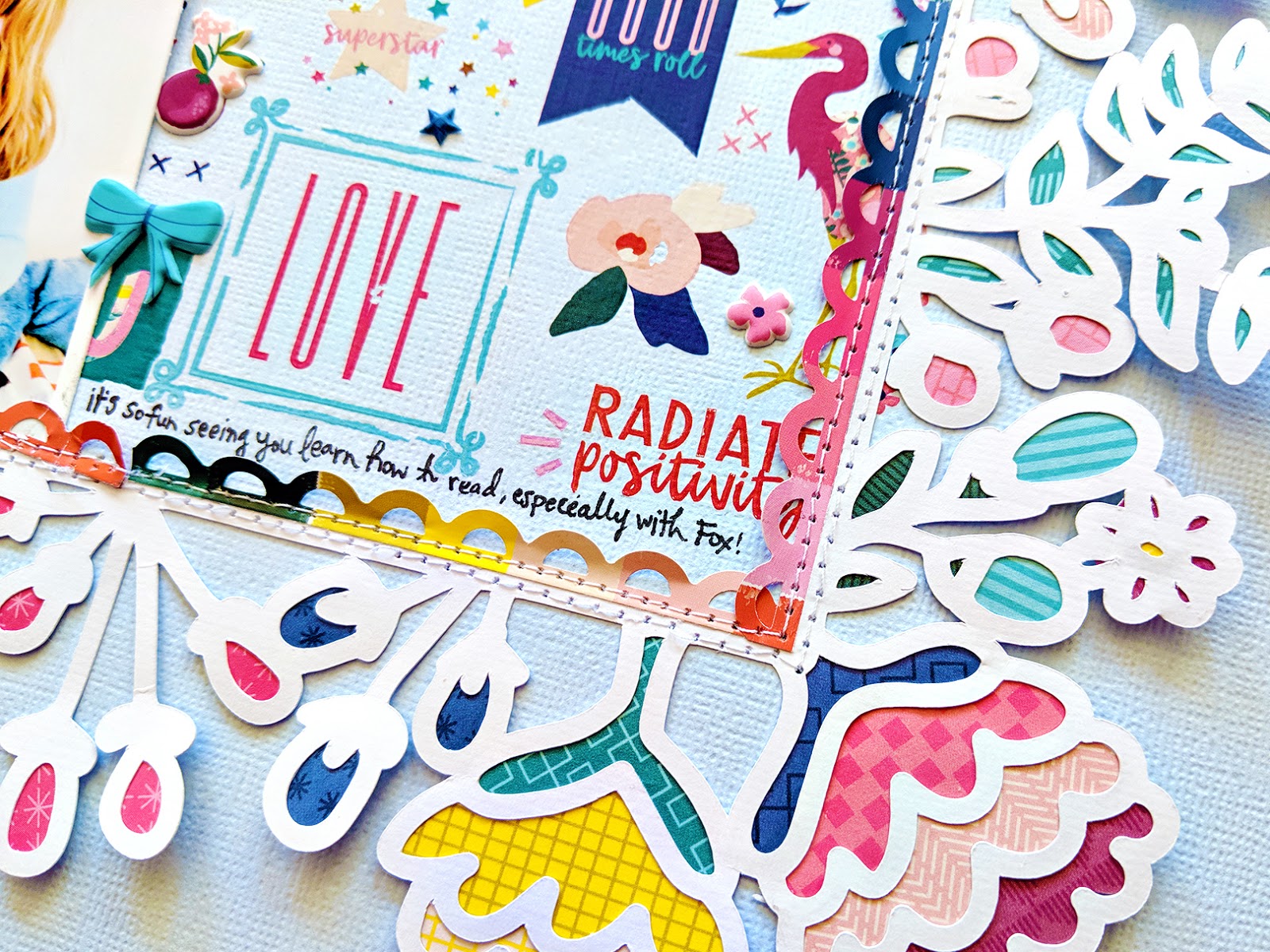 Love to Read Layout | Paige Taylor Evans