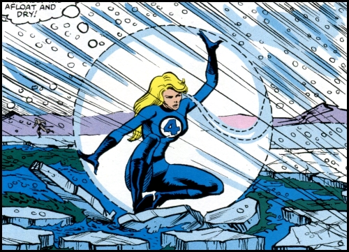 Marvel Invisible Woman Force Field