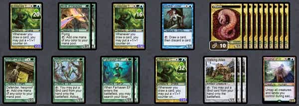 Magic the Gathering Adventures: [Modern] Aggressive Mining deck