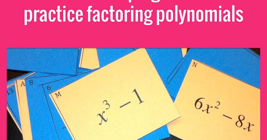 Factoring Practice! | Mrs. E Teaches Math