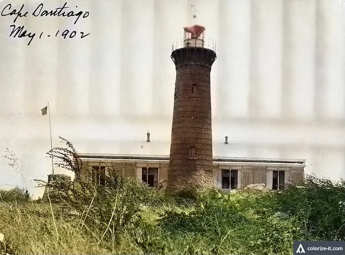 Photos of the Cape Santiago Lighthouse, Calatagan 1902 - Batangas ...