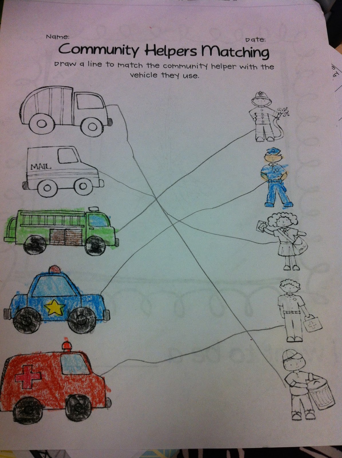 The Adventures of a K/1 Teacher: Community Helpers