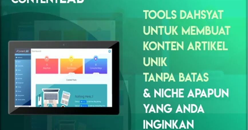 ContentLAB - Tools Pembuat Konten Artikel