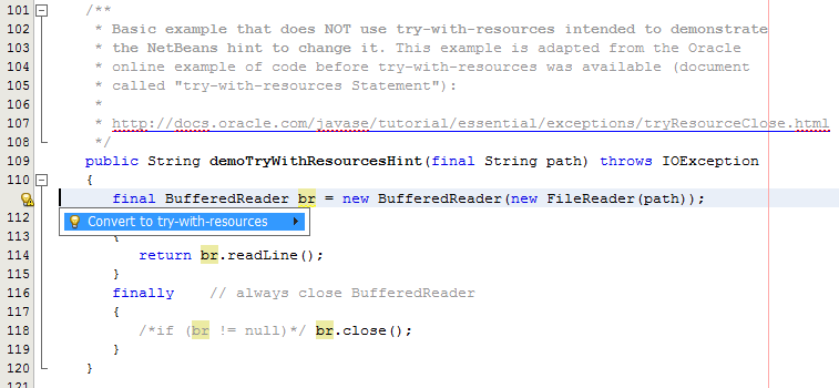 Inspired by Actual Events: Seven NetBeans Hints for Modernizing Java Code
