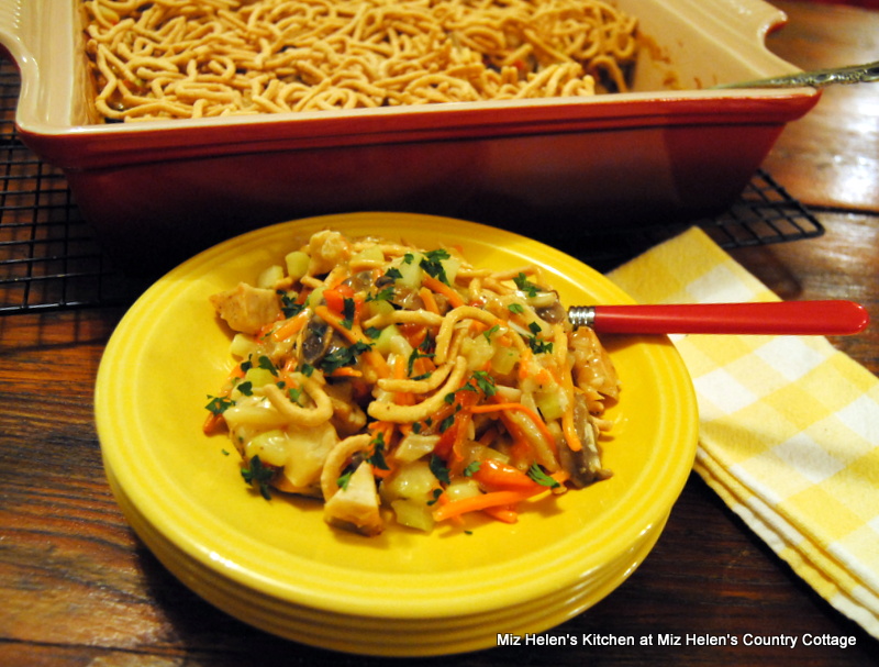 Chicken and Rice Chow Mein Casserole