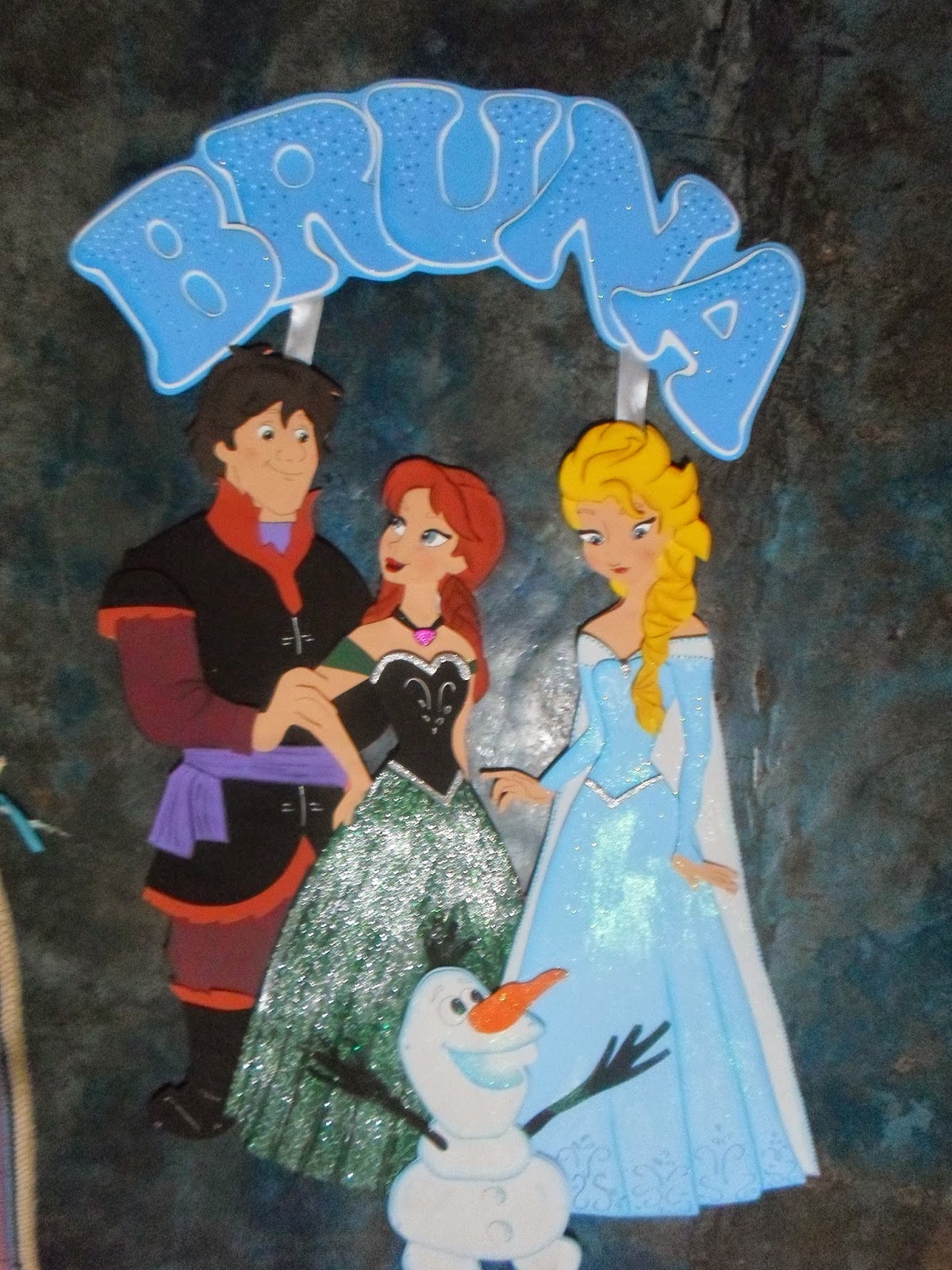 EVA&CIA: nome personalizado tema frozen