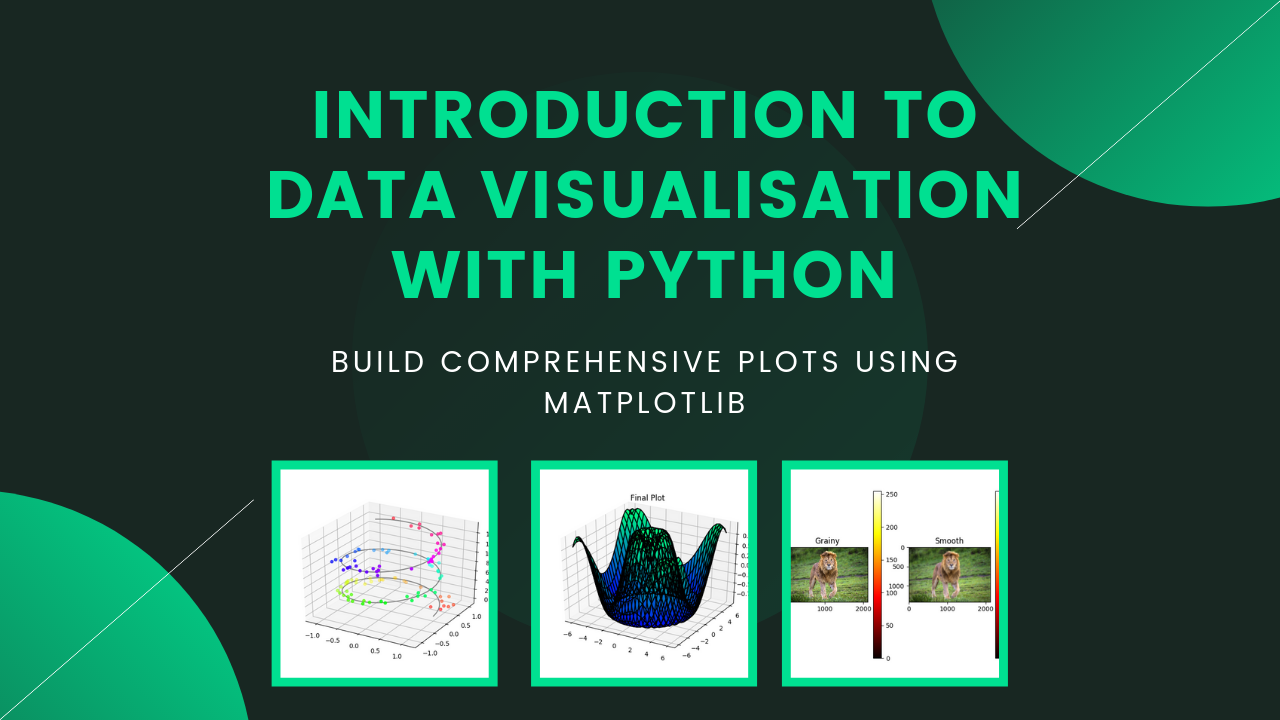 Data Visualisation with Python : My course on Skillshare