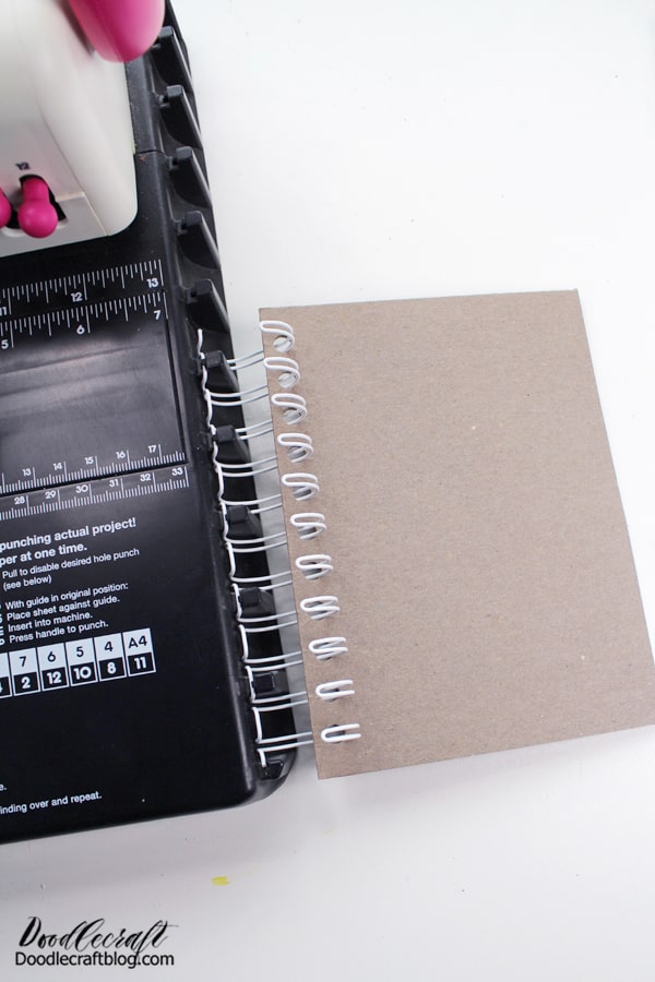 Watercolor Floral Notebooks with The Cinch Binding Tool!