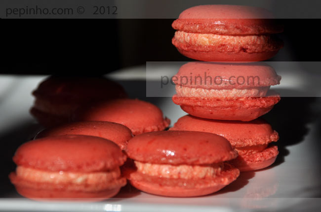i-Recetas: Macarons de rosa