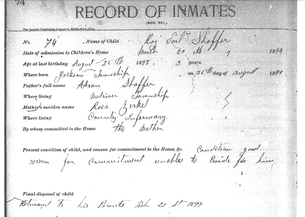 Descendants of the Shaffer and Zirkle Family: 52 Ancestors: Week 6 ...