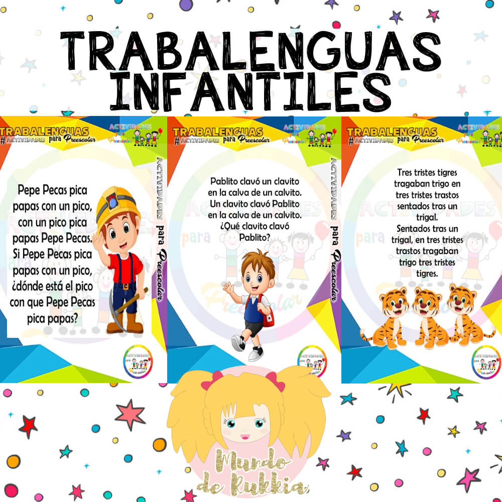 Trabalenguas Infantiles Populares | Mundo de Rukkia