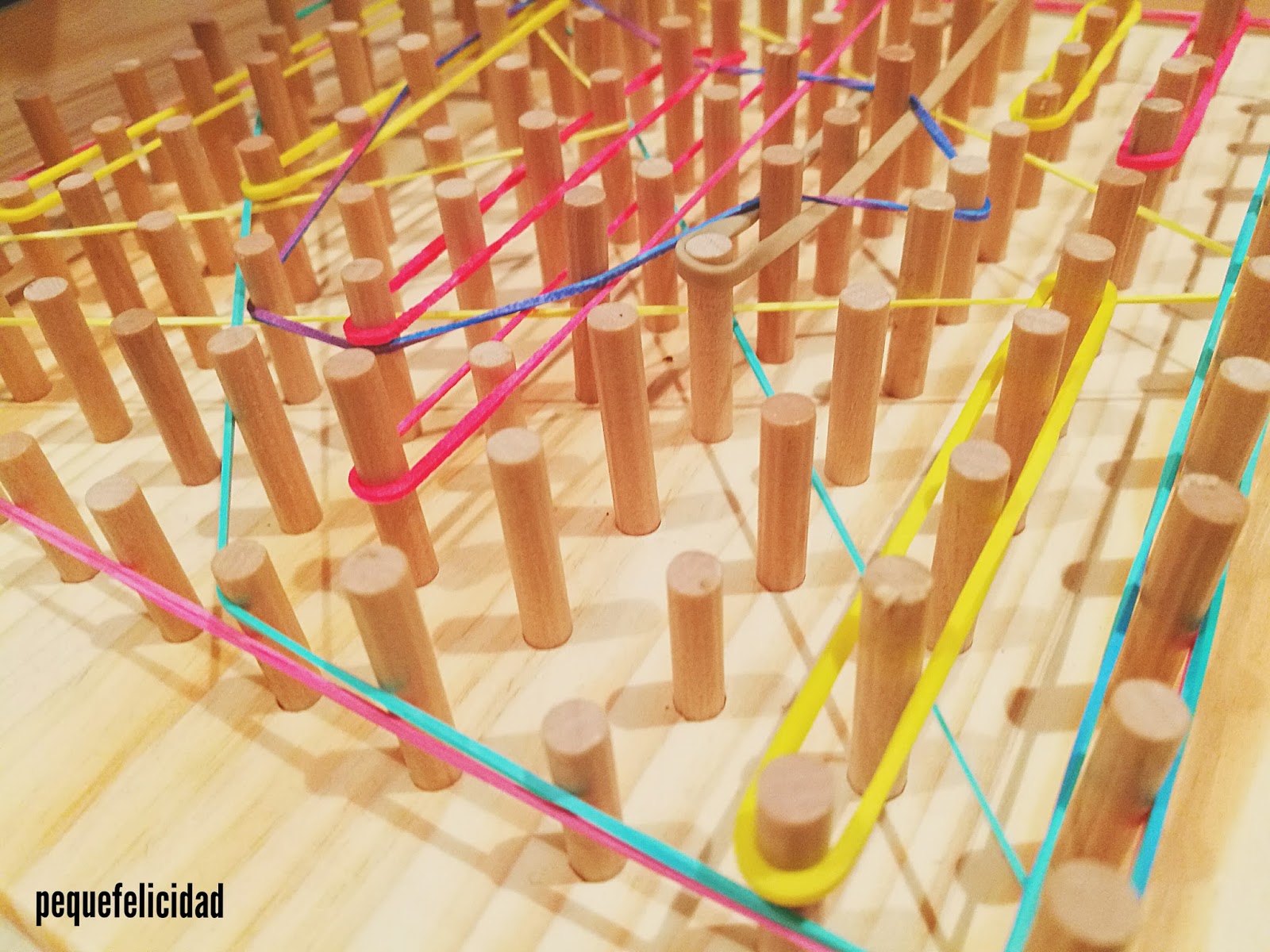 PEQUEfelicidad: EL GEOPLANO. UN RECURSO MATEMÁTICO Y CREATIVO MARAVILLOSO